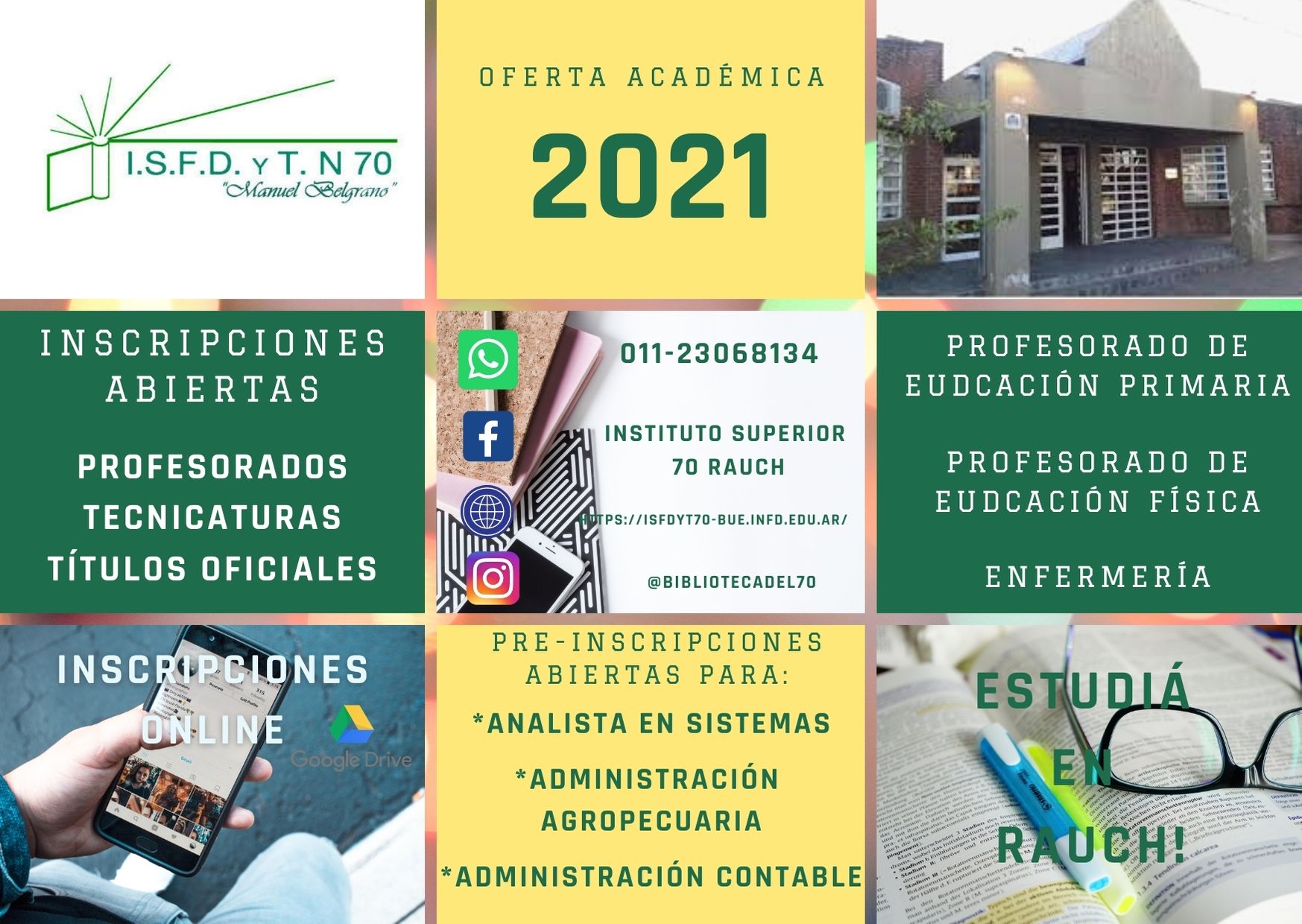 Atención Igresantes 2021 Abierta Pre Inscripción A Carreras 2021